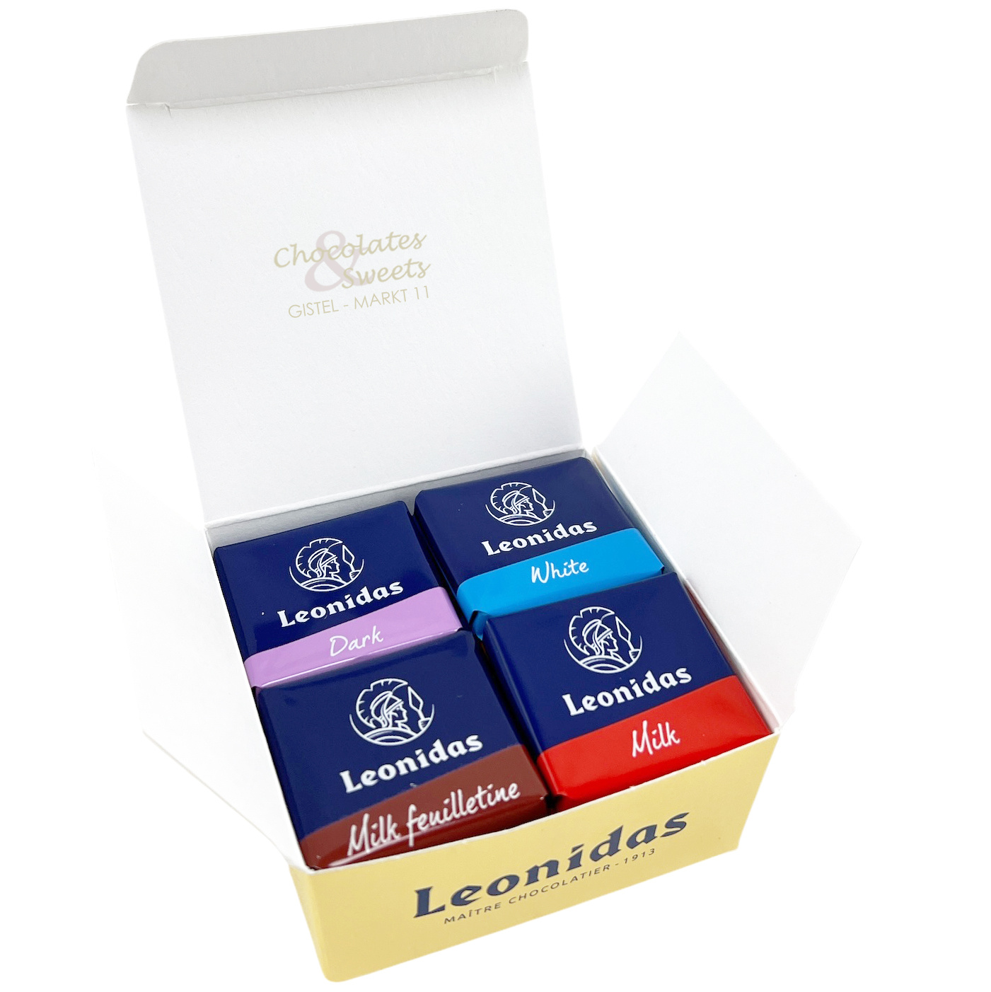 Leonidas Boutique en ligne | Mini-ballotin 20 Napolitains - Boutique en ...