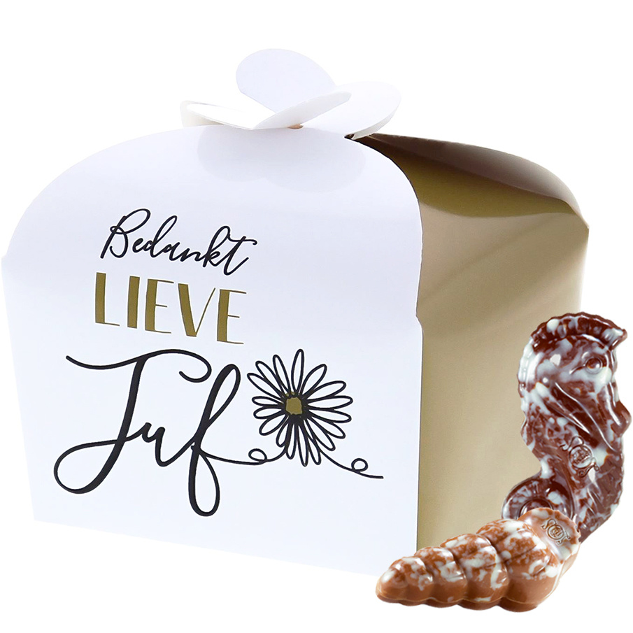 Leonidas Online Shop | Gift box 'Bedankt lieve Juf' Seashells 300g ...