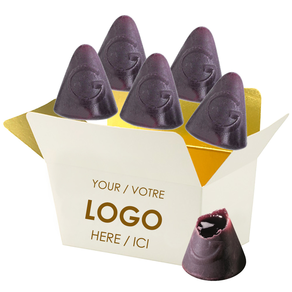 Leonidas Online Shop | Personalized box with 500g Geldhof Cuberdons ...