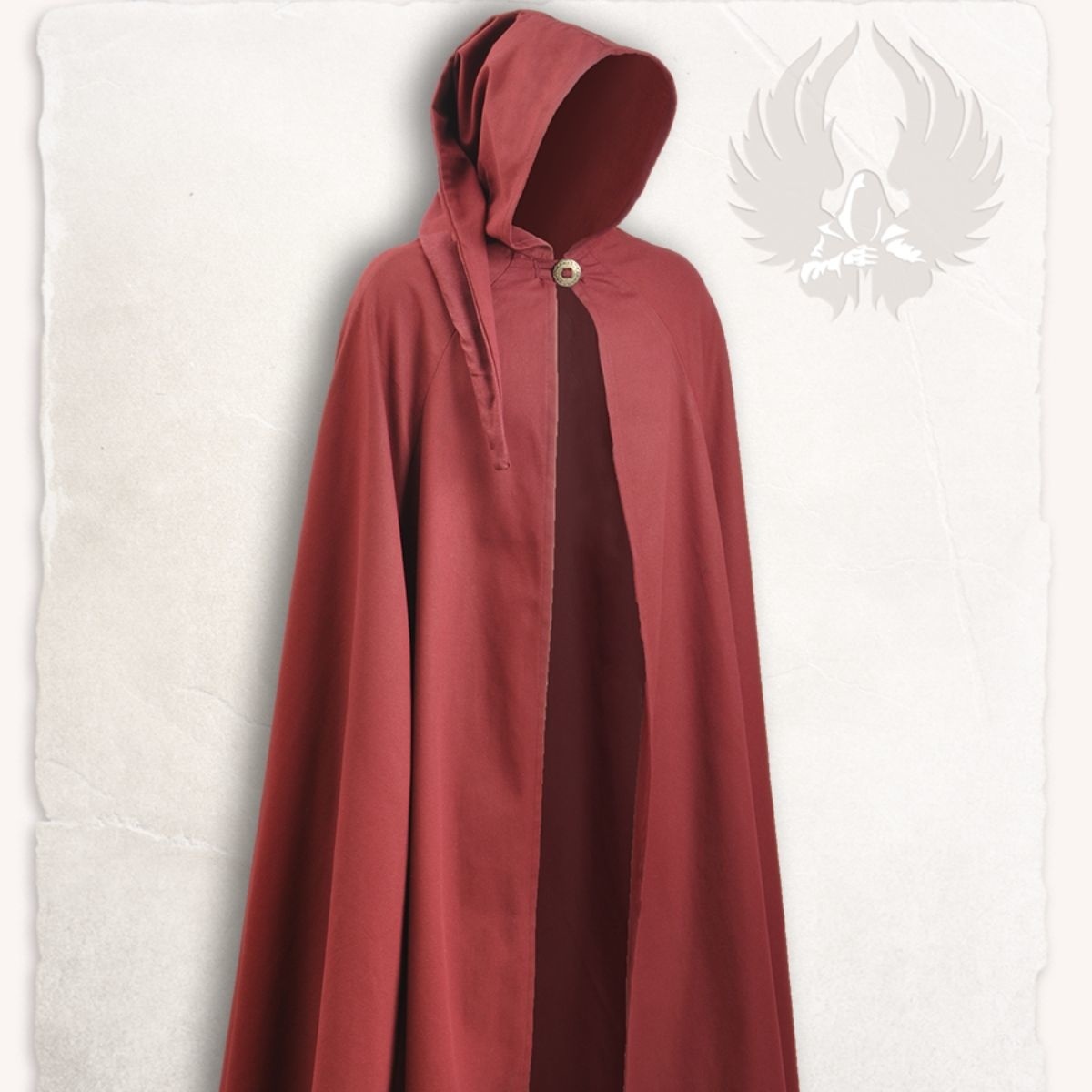 Cloak Gora, red - CelticWebMerchant.co.uk