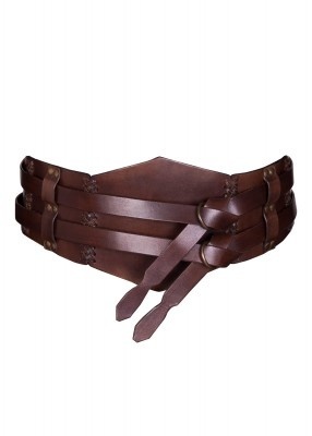 Ulfberth Medieval belt Elena, brown - CelticWebMerchant.co.uk