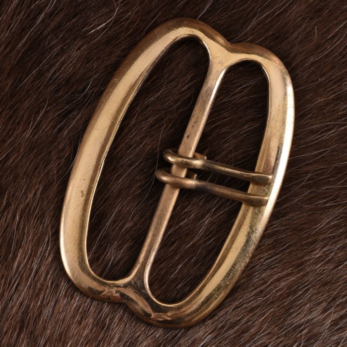 Double Renaissance buckle, round - CelticWebMerchant.co.uk