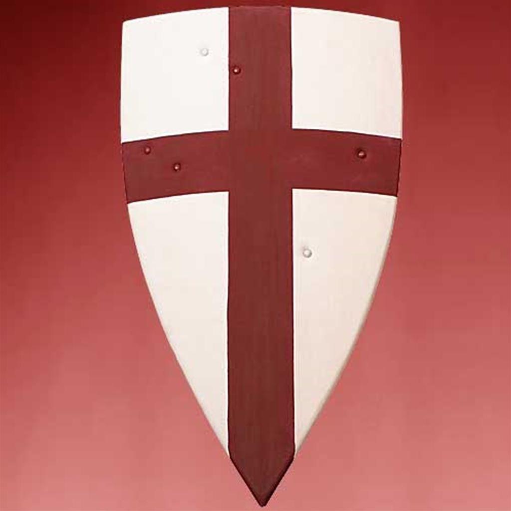 Buy medieval wooden shield Templars - CelticWebMerchant.co.uk