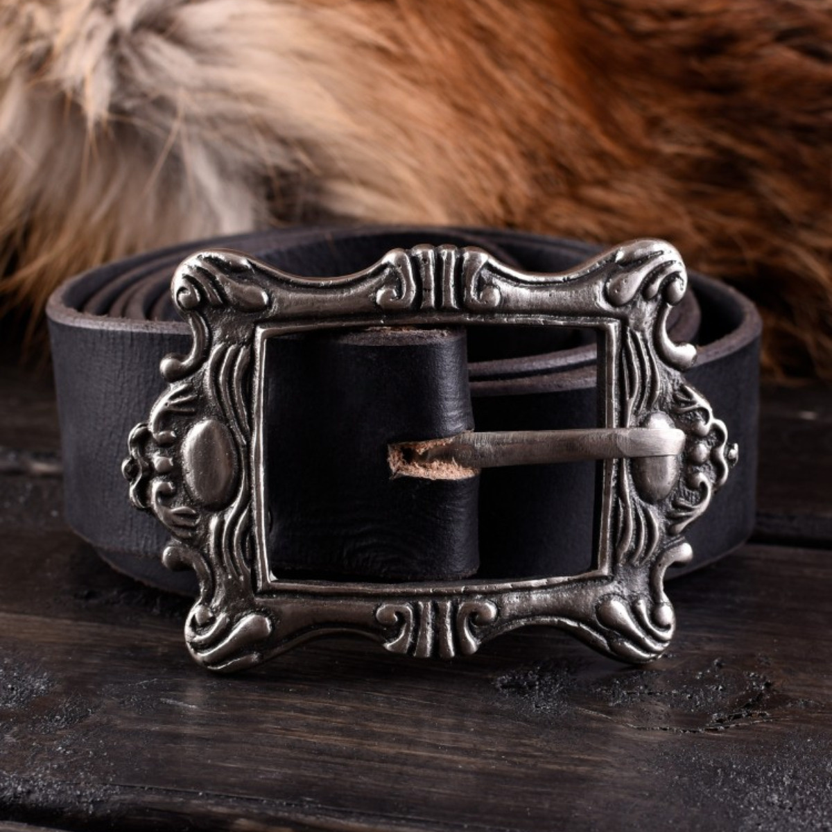 Pirate belt Nassau, black - CelticWebMerchant.co.uk