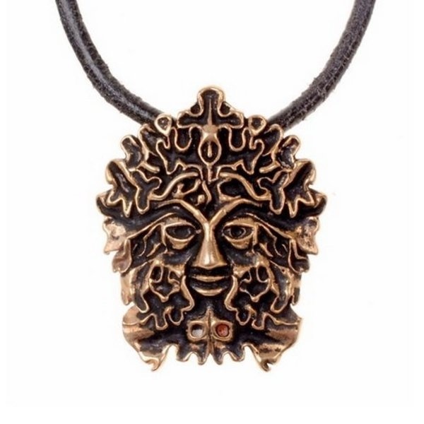 The Green Man amulet - CelticWebMerchant.co.uk