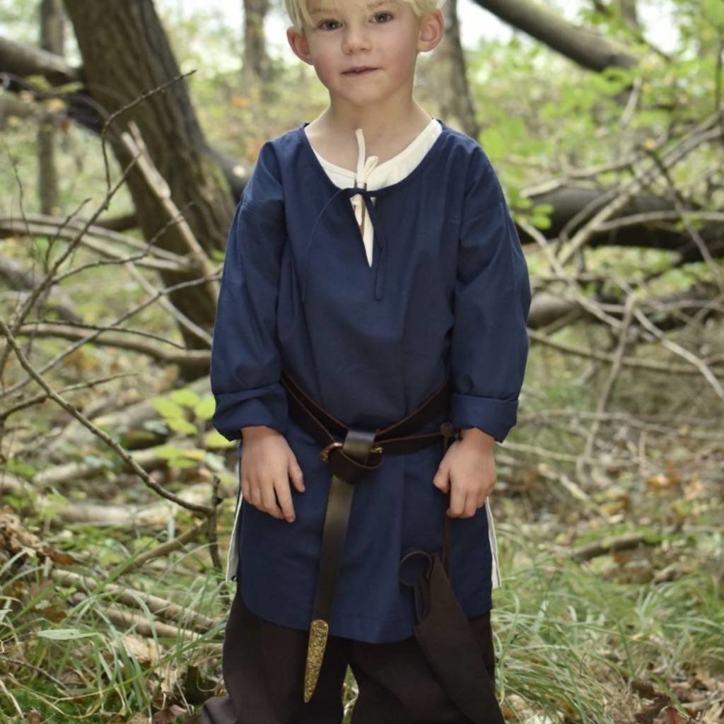 Kids tunic Athelstan, blue - CelticWebMerchant.co.uk