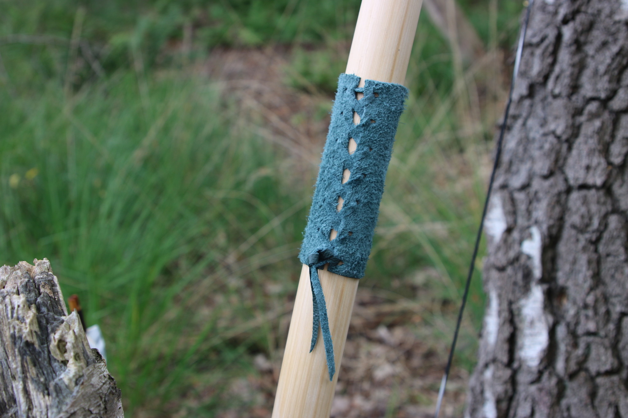 Marksman bow re-enactment / LARP, 58" (147 cm) light brown, 25 lbs ...