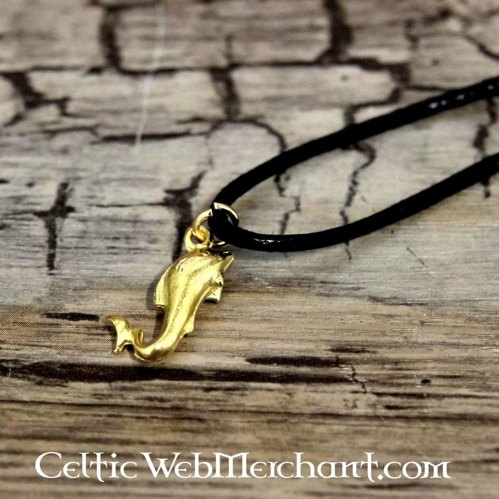 Roman dolphin pendant - CelticWebMerchant.co.uk