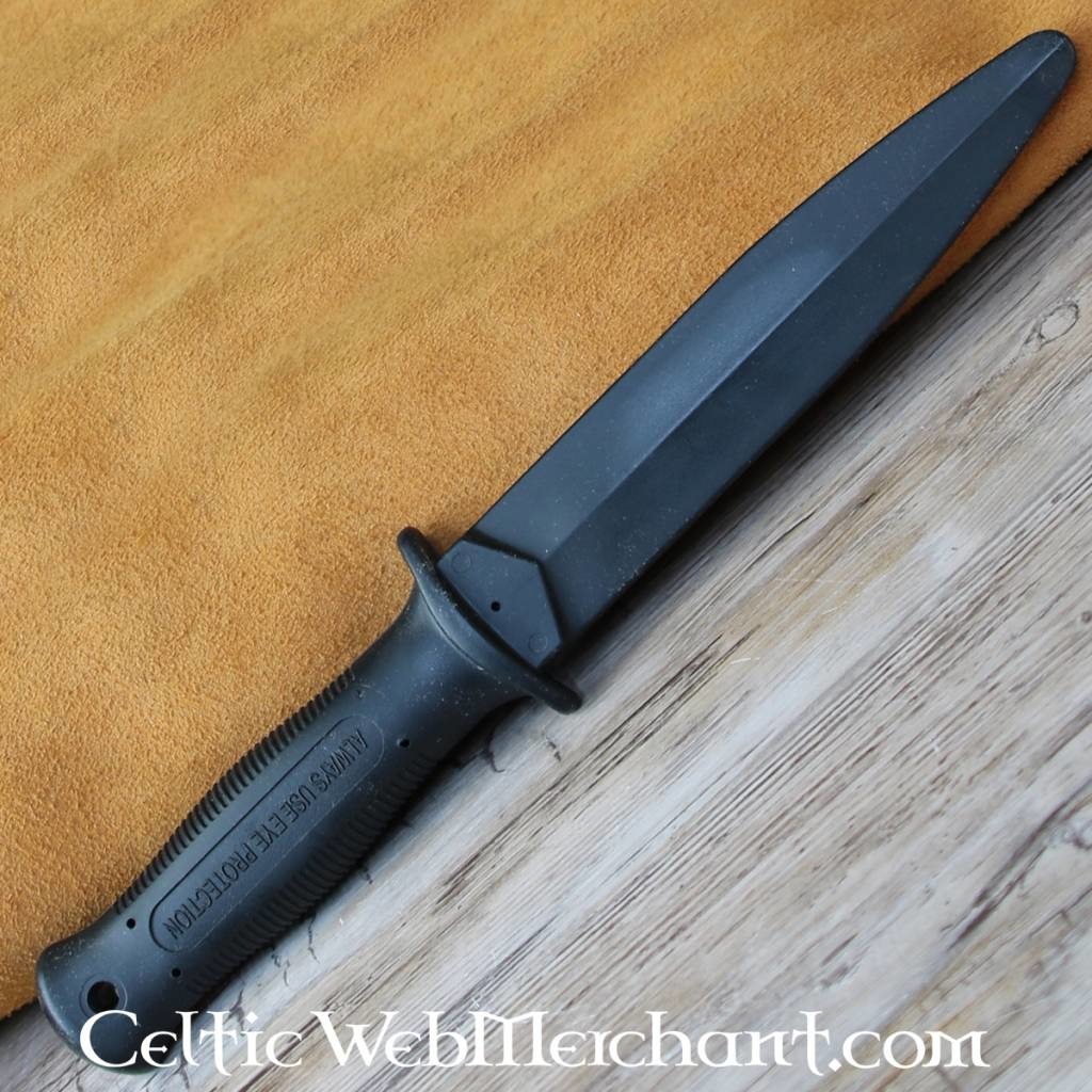 Rubber training dagger long - CelticWebMerchant.co.uk