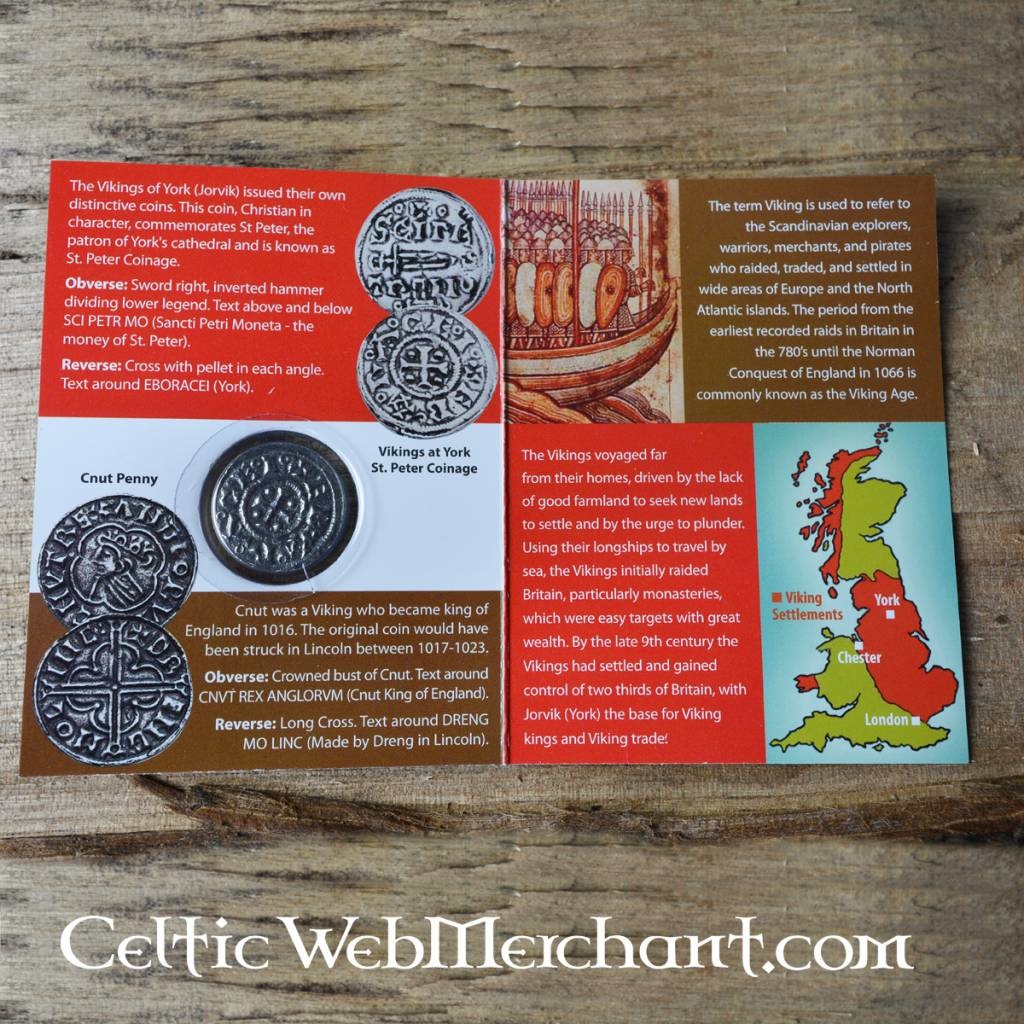 Viking coin St Peter - CelticWebMerchant.co.uk