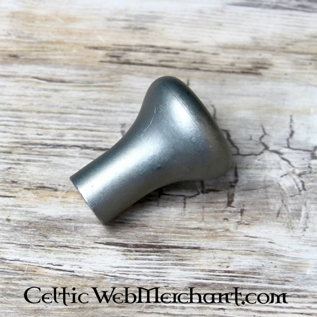 Steel "Scent Stopper" Pommel - CelticWebMerchant.co.uk