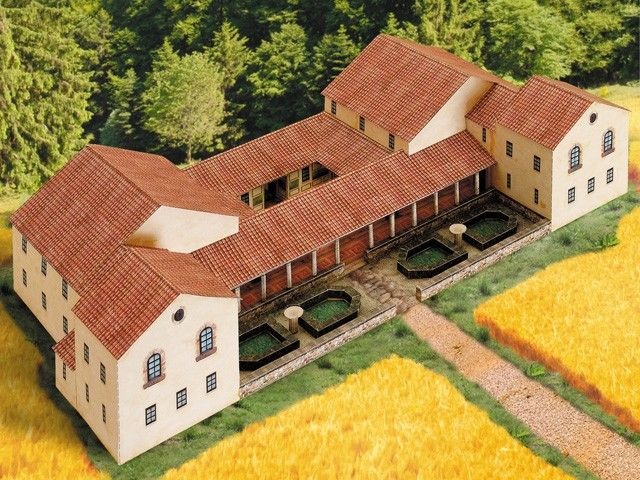 Model building kit villa rustica - CelticWebMerchant.co.uk
