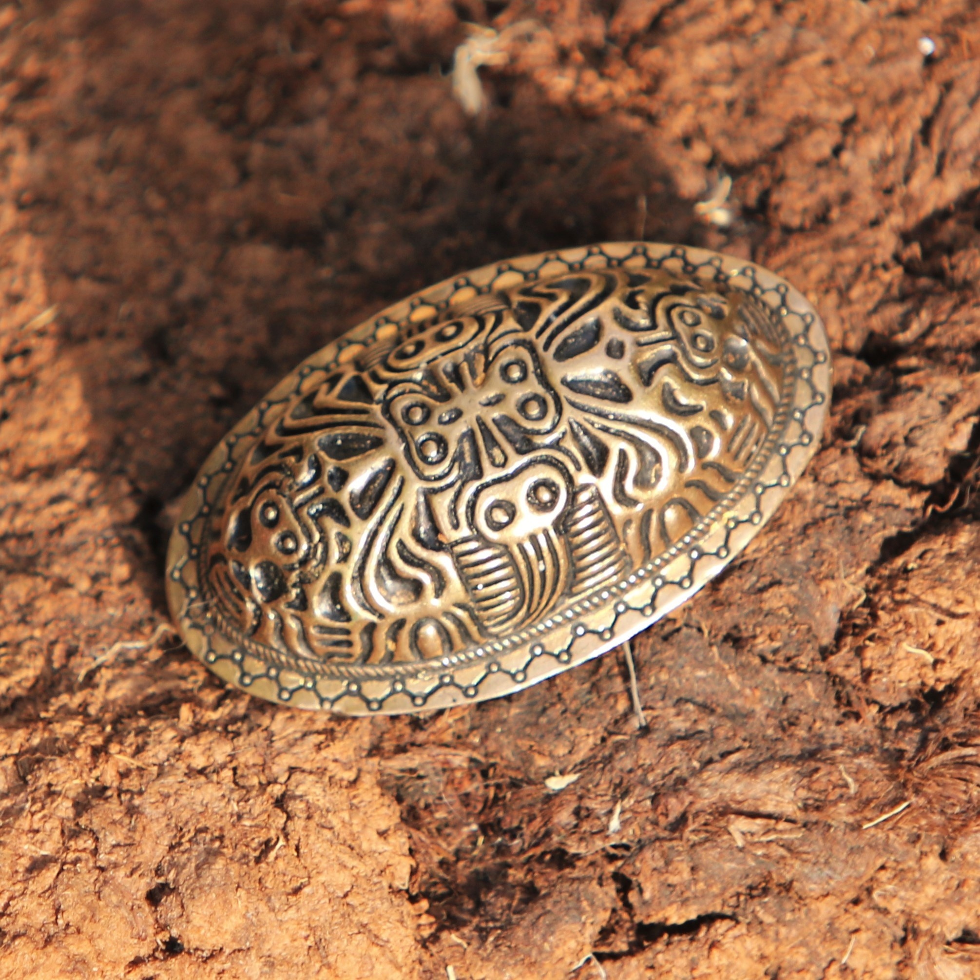 Viking turtle brooch Finland - CelticWebMerchant.co.uk