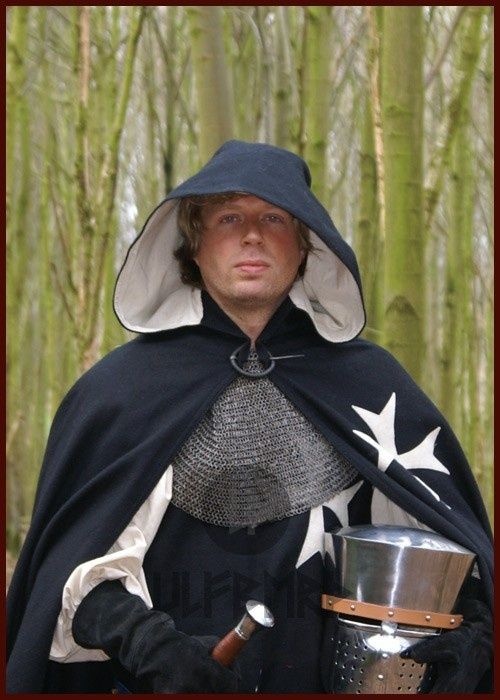 Historical Hospitaller cloak - CelticWebMerchant.co.uk