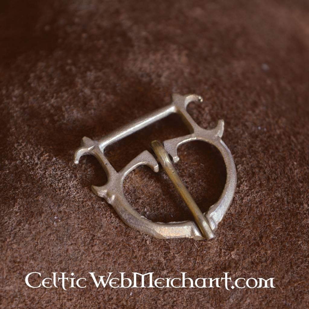 Luxurious gothic buckle (1350-1400) - CelticWebMerchant.co.uk