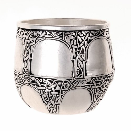 Viking cup from Fejø, silvered - CelticWebMerchant.co.uk