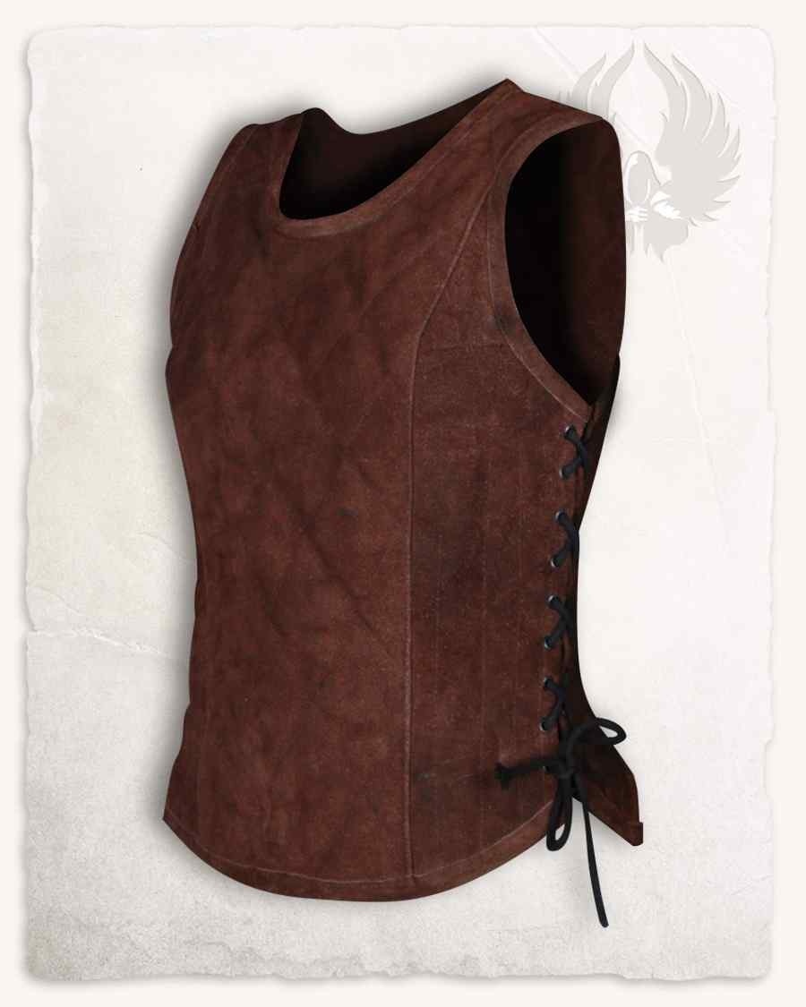Leather Bodice Lucy, Brown - CelticWebMerchant.co.uk