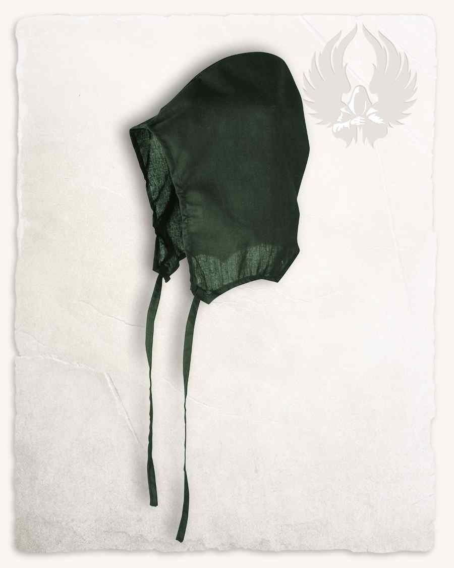 Medieval cap Jaspar, green - CelticWebMerchant.co.uk