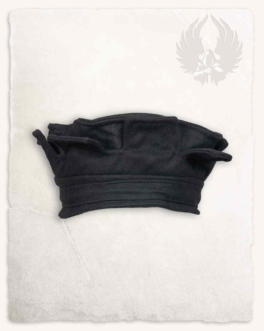 Renaissance hat Lorenz, black - CelticWebMerchant.co.uk