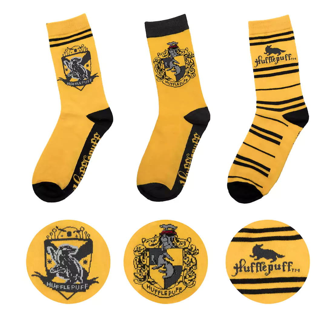 Harry Potter: socks, Hufflepuff - CelticWebMerchant.co.uk