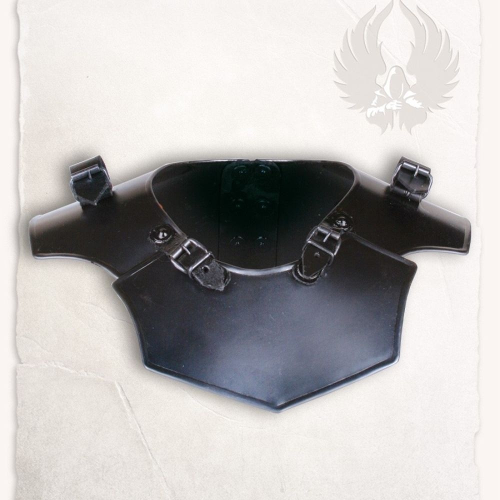 Gorget Markward, black - CelticWebMerchant.co.uk