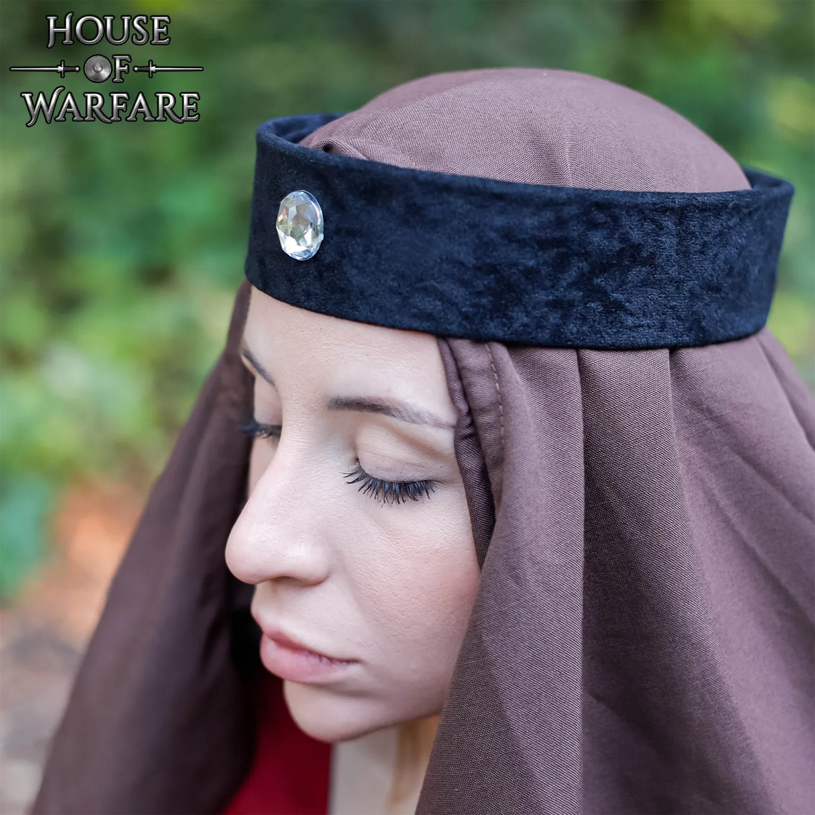 Headband Keya, black - CelticWebMerchant.co.uk