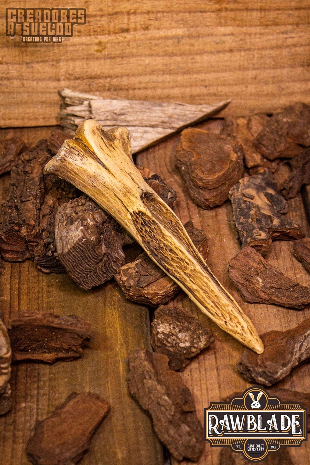 Rawblade Tribal Bone Dagger - White - CelticWebMerchant.co.uk