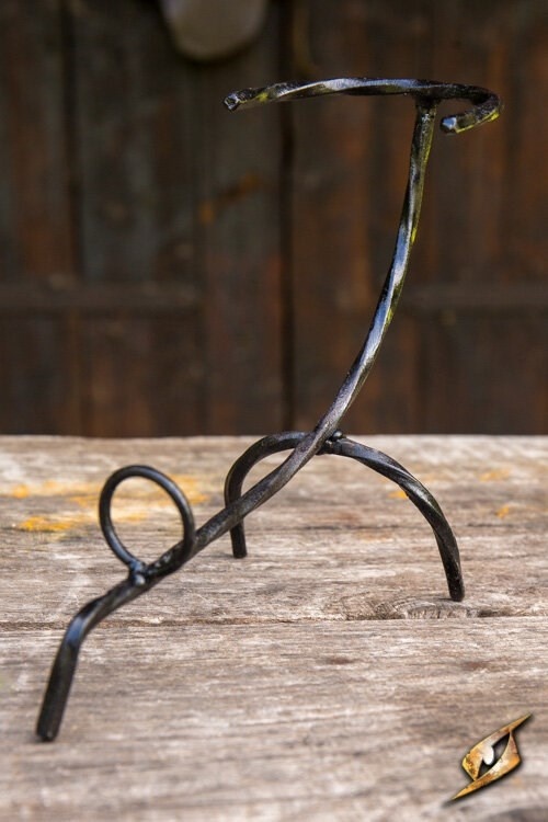 Drinking horn stand hand-forged for 0,3-0,5 liter horns ...
