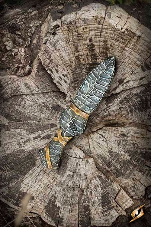 LARP stoneage knife - CelticWebMerchant.co.uk