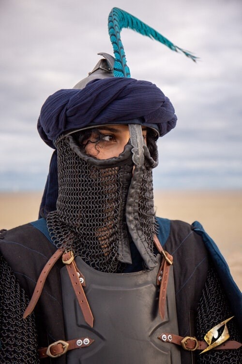 Persian helmet, bronzed - CelticWebMerchant.co.uk