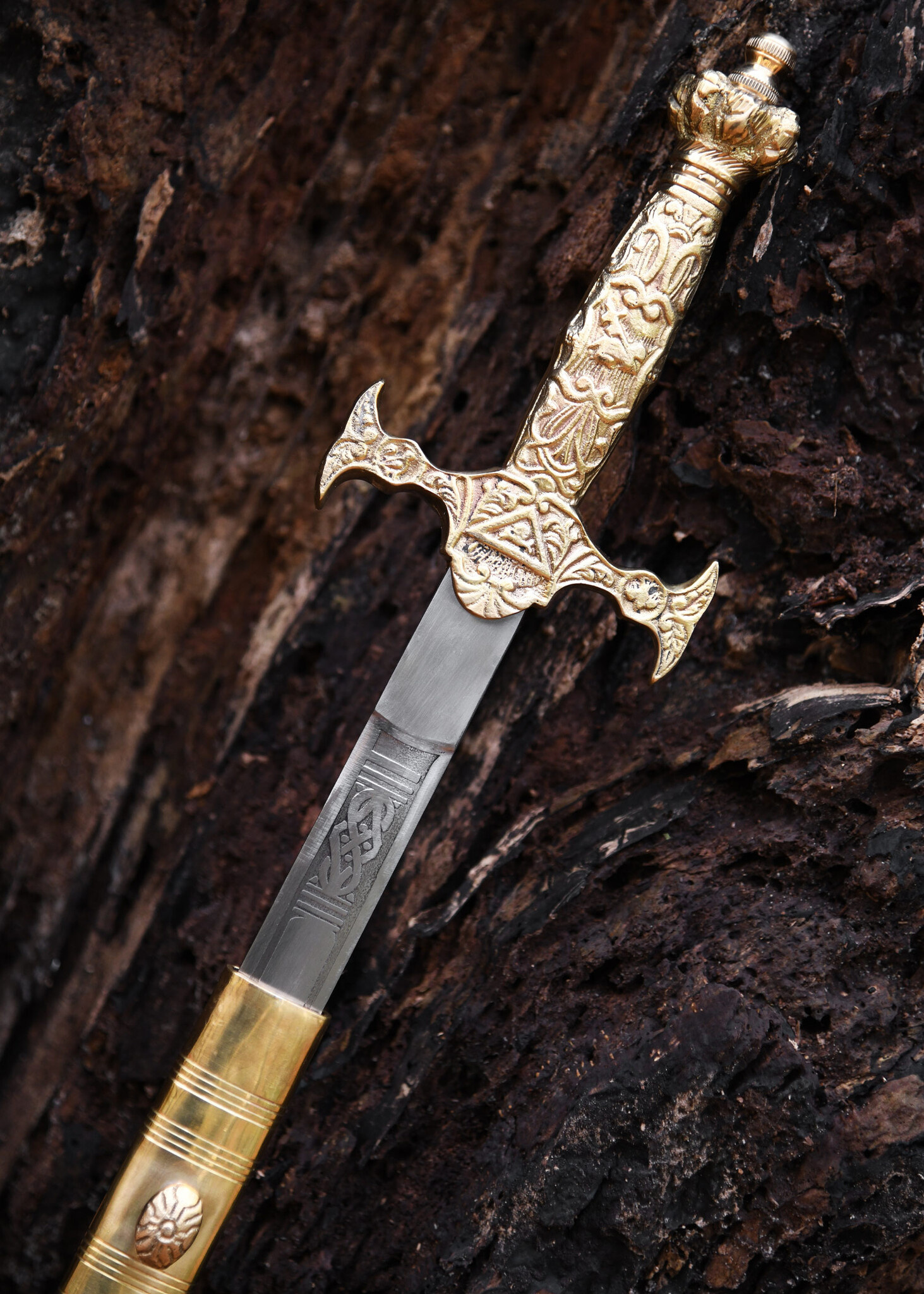 Ceremonial sword, gold - CelticWebMerchant.co.uk