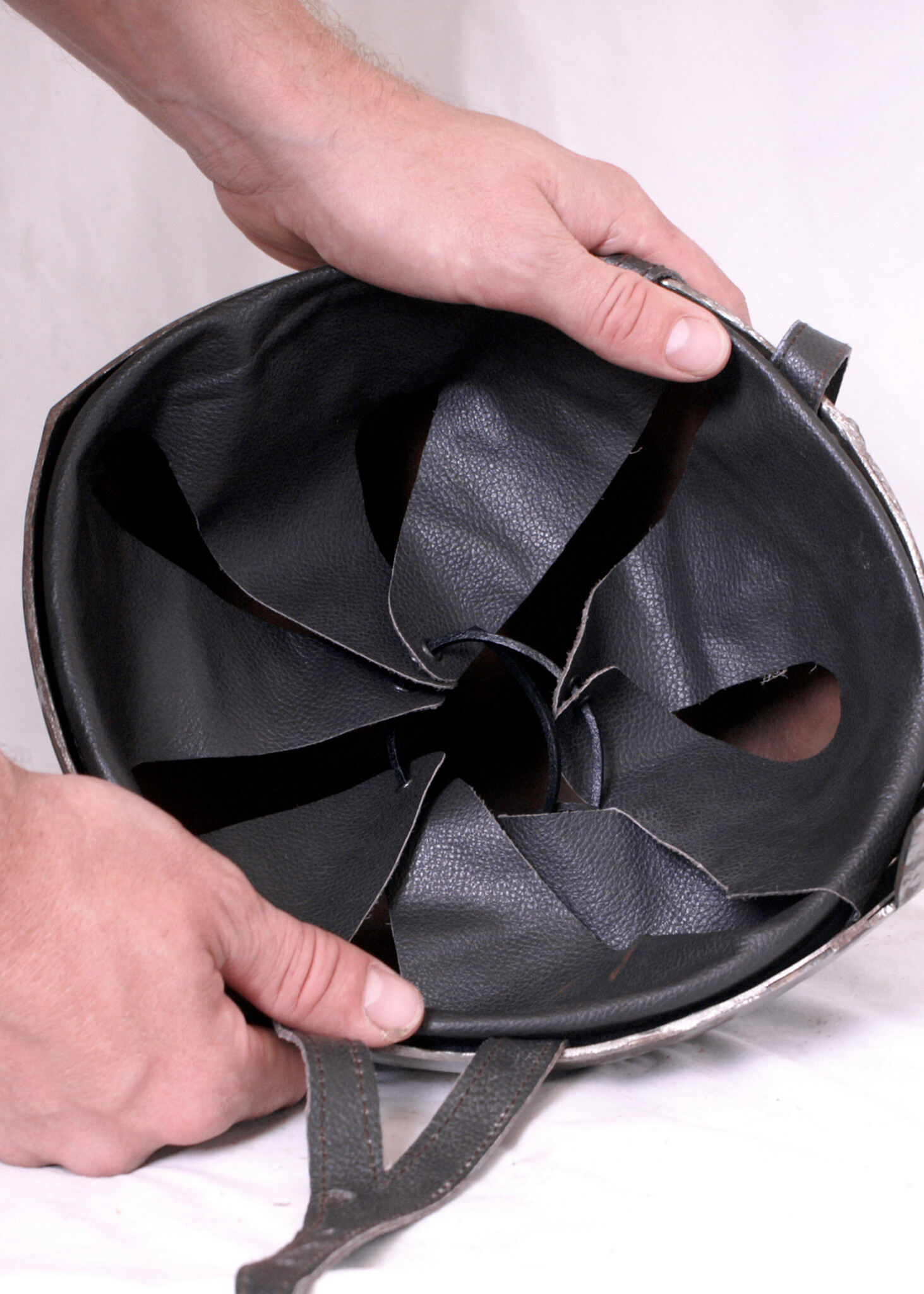 Leather helmet inlay - CelticWebMerchant.co.uk