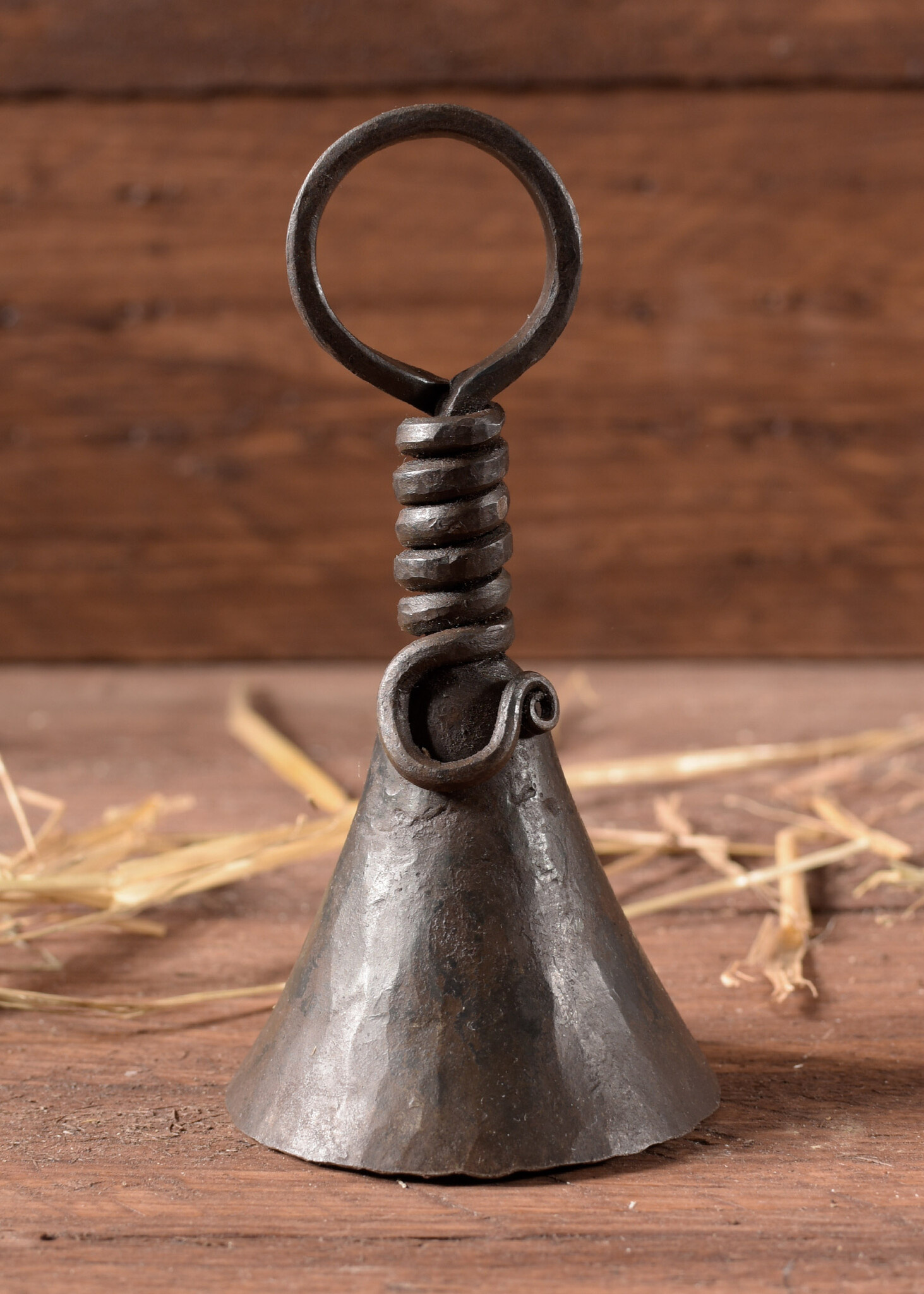 Hand-forged iron bell - CelticWebMerchant.co.uk
