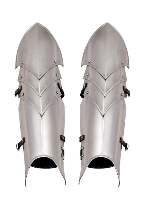 Steel greaves - CelticWebMerchant.co.uk