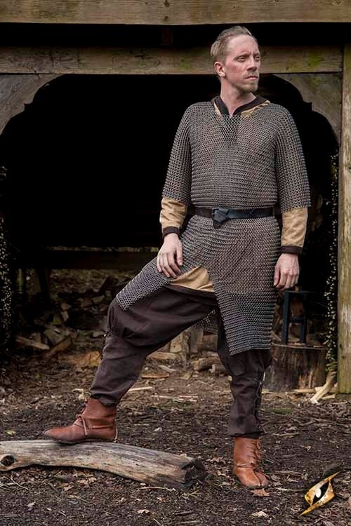 Cavalry haubergeon, mild steel - CelticWebMerchant.co.uk