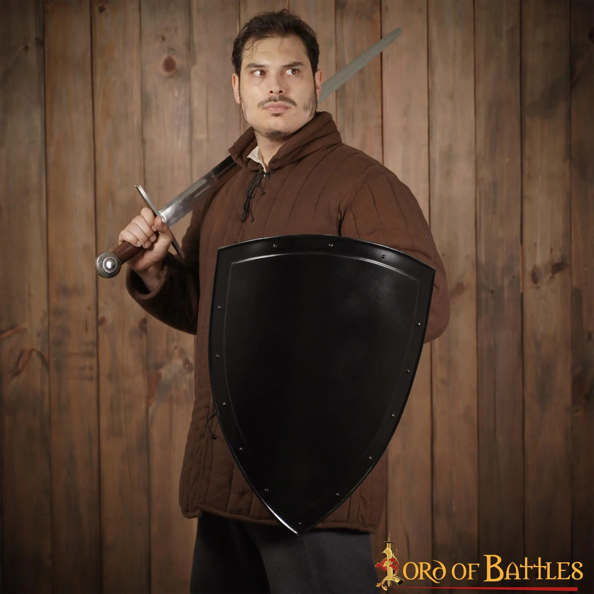 Medieval Templar Heater Shield Hand Forged Customizable ...