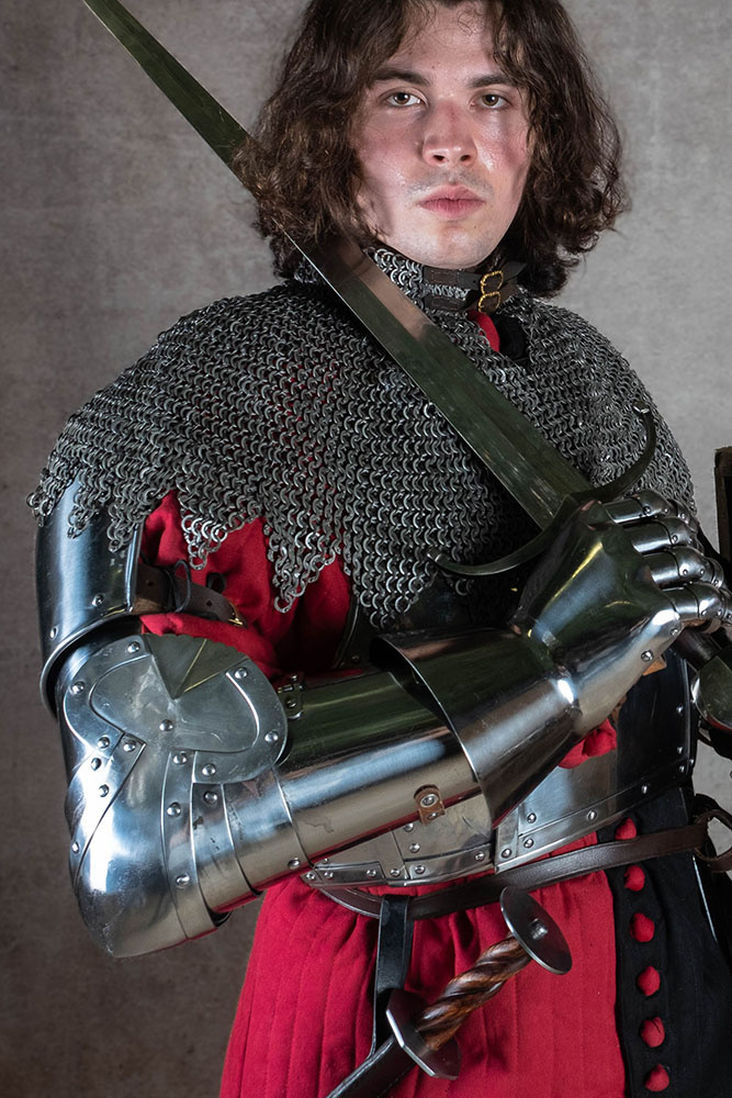 Churburg arm armor 1.6 mm - CelticWebMerchant.co.uk