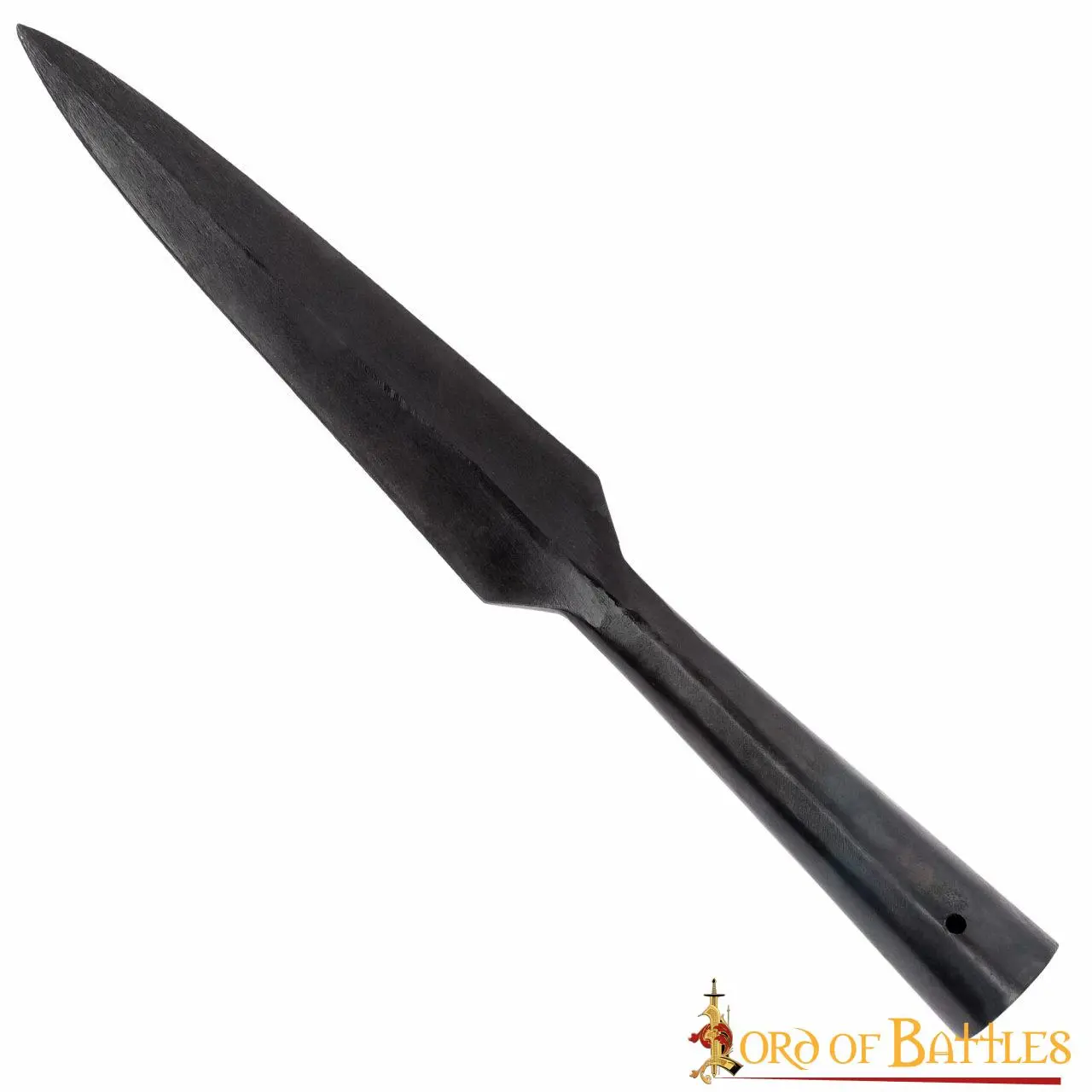 Medieval Black Spear Head Hand Forged from Carbon Steel ...