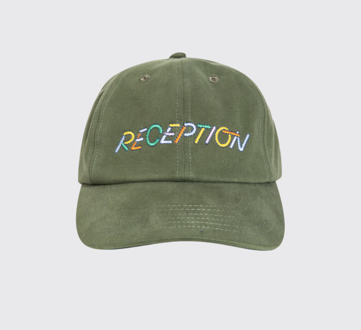 Reception Clothing 6 Panel Spaghetti Cypress Green - Baretta Den Haag ...