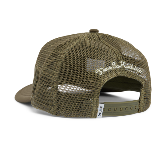 Deus Ex Machina Kamli Trucker Olive - Baretta Den Haag - Denim Social ...