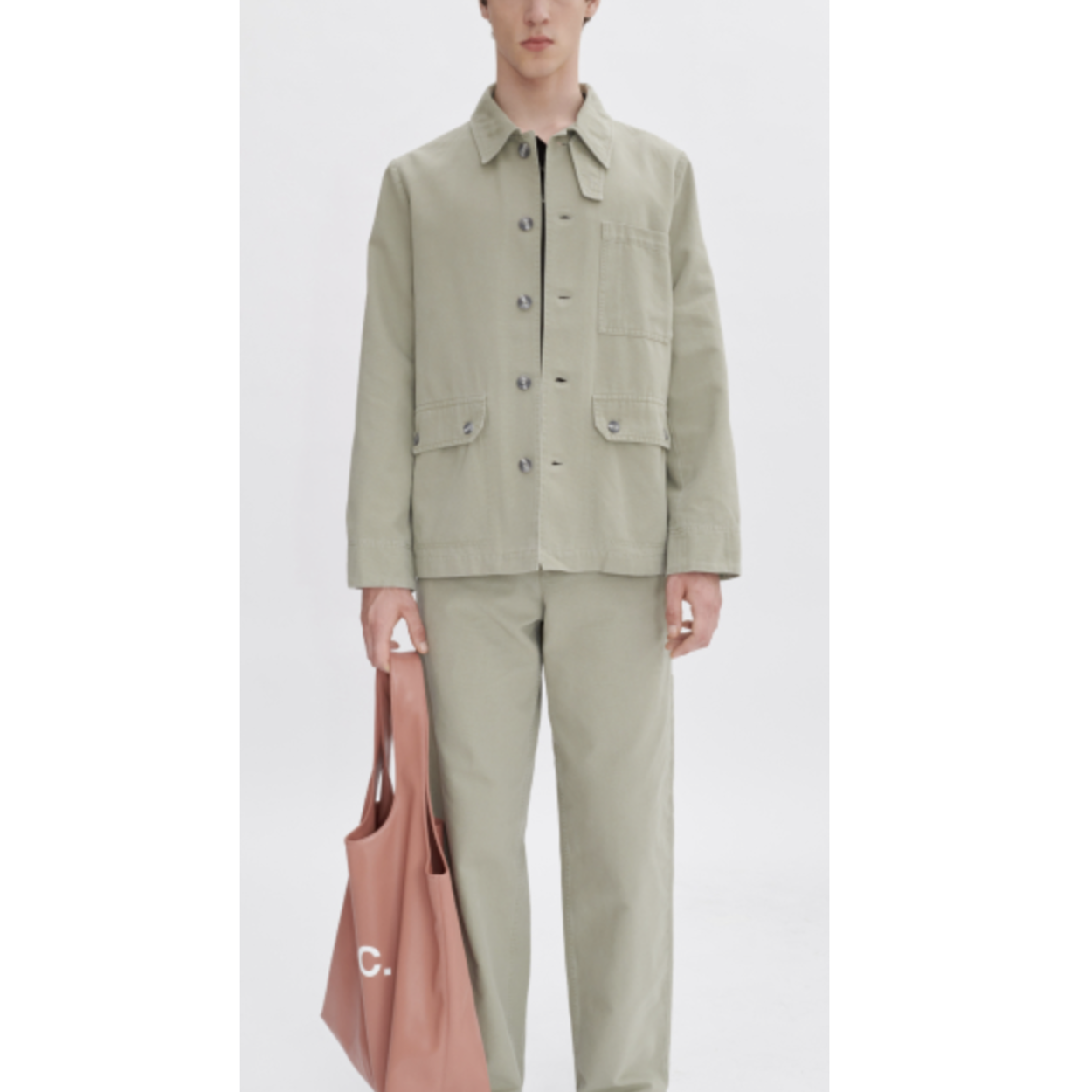 A.P.C. Paris Piet Jacket Green/Grey - Baretta The Hague - Denim Social Club & Haven