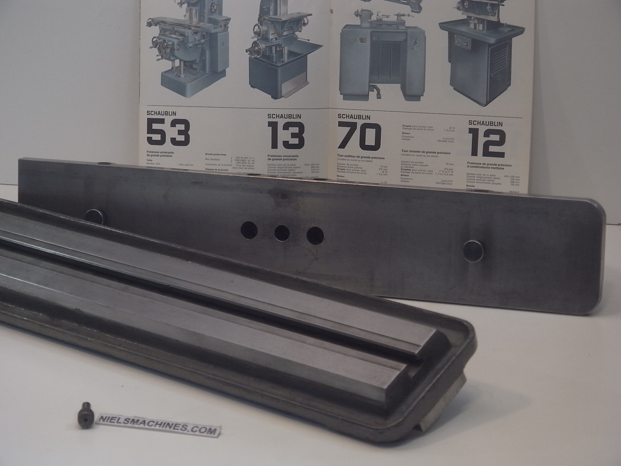 Schaublin 12 Fräse Tisch - Niels machines