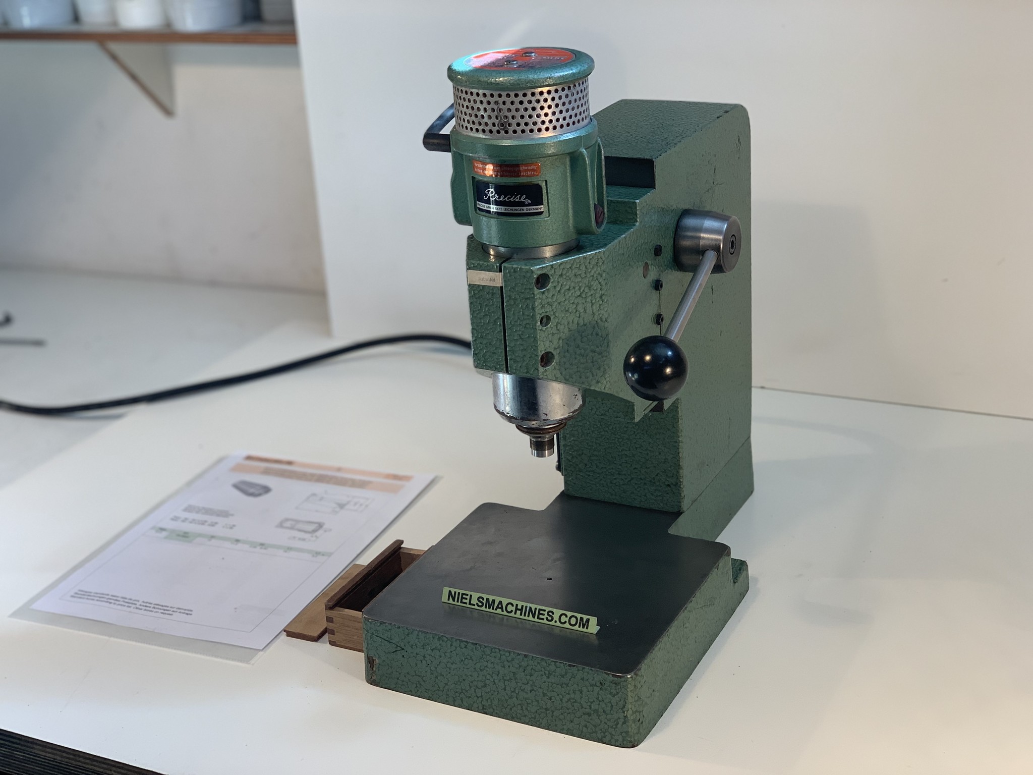 Precise Super 65 Tischbohrmaschine 45.000 RPM - Niels machines