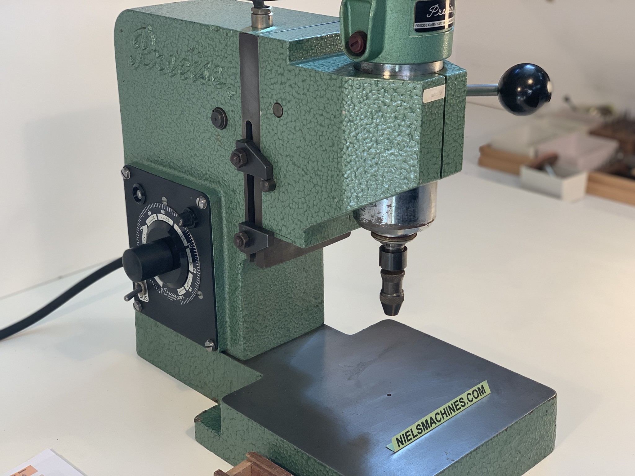 Precise Super 65 Tischbohrmaschine 45.000 RPM - Niels machines