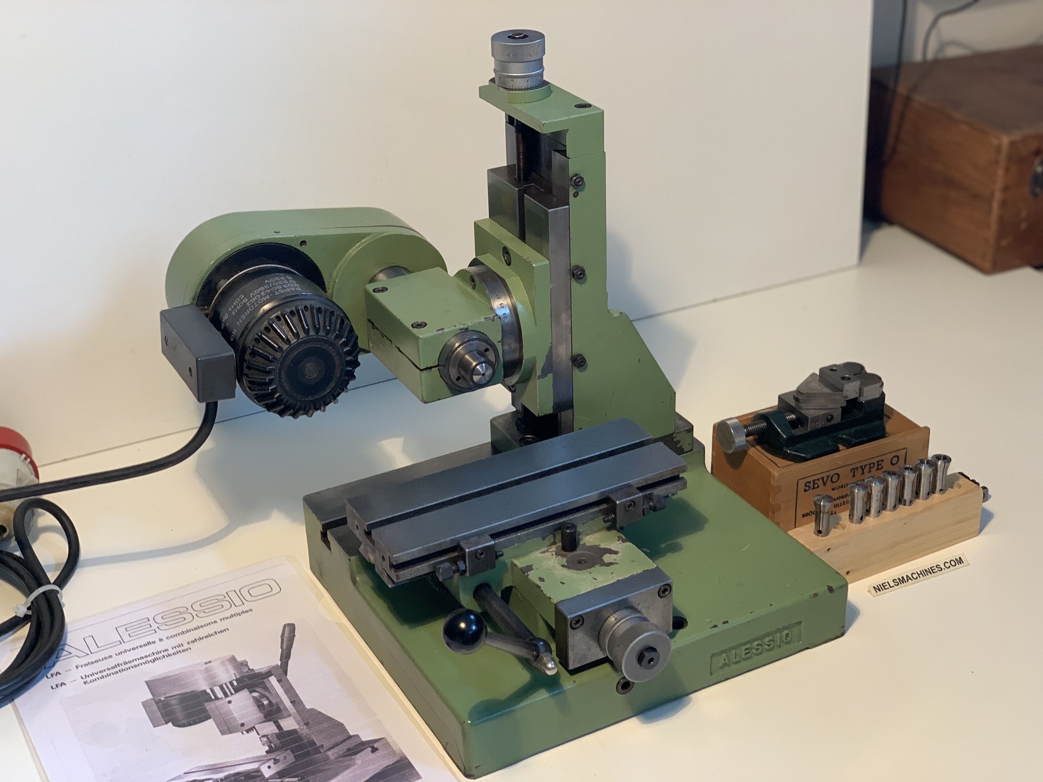 Alessio LFA High Precision Milling Machine - Niels Machines