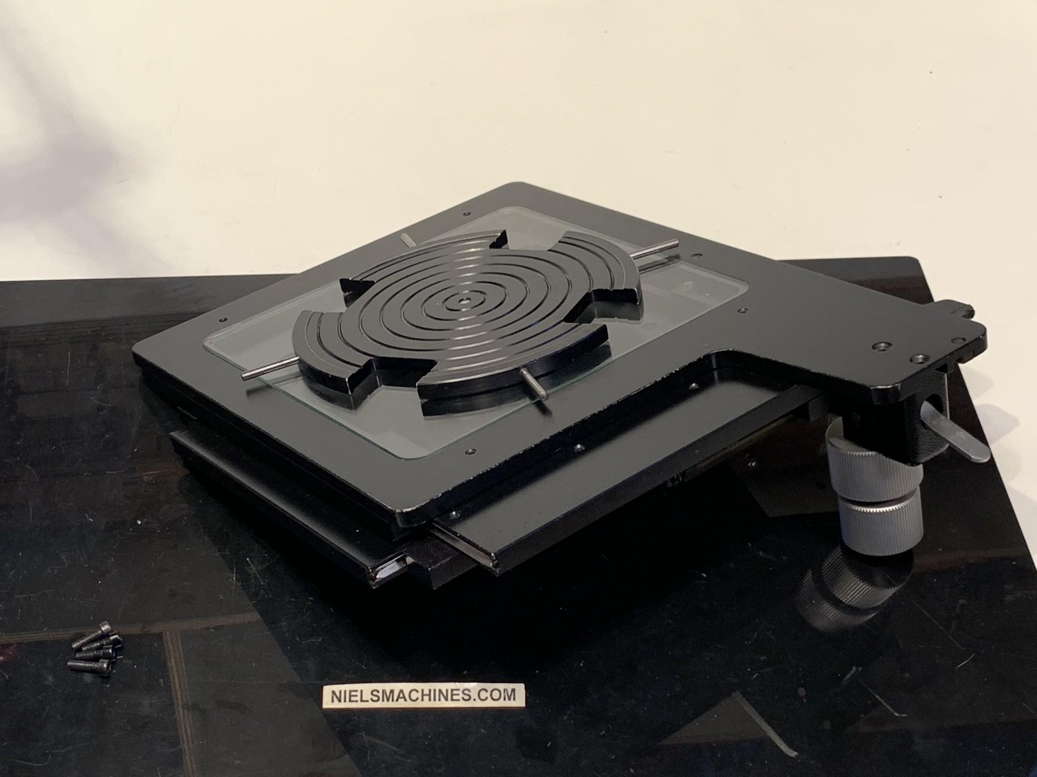 Leica / Leitz Wetzlar Ergolux Microscop Stage XY 026-407.109 / 304 ...