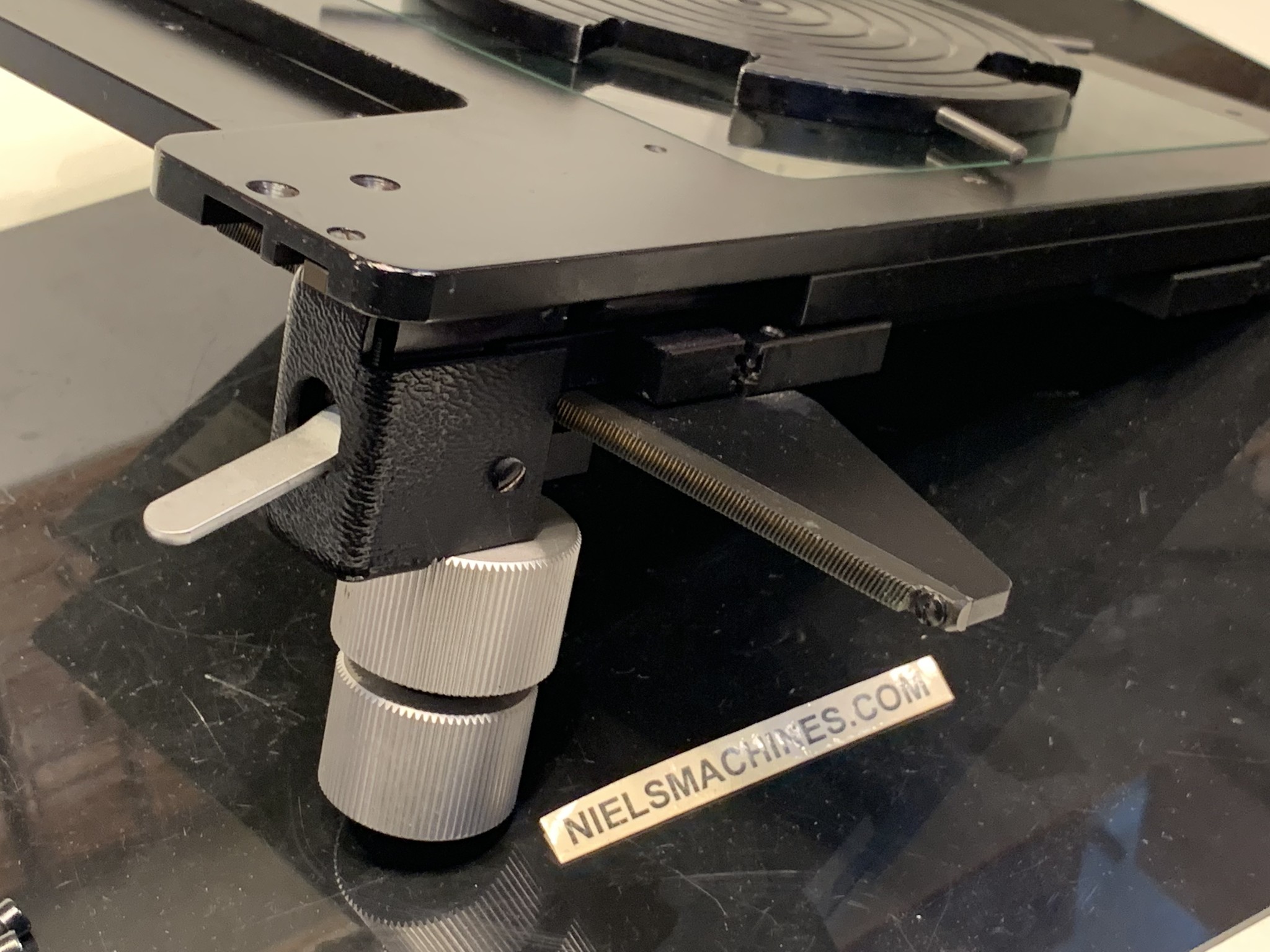 Leica / Leitz Wetzlar Ergolux Microscop Stage XY 026-407.109 / 304 ...
