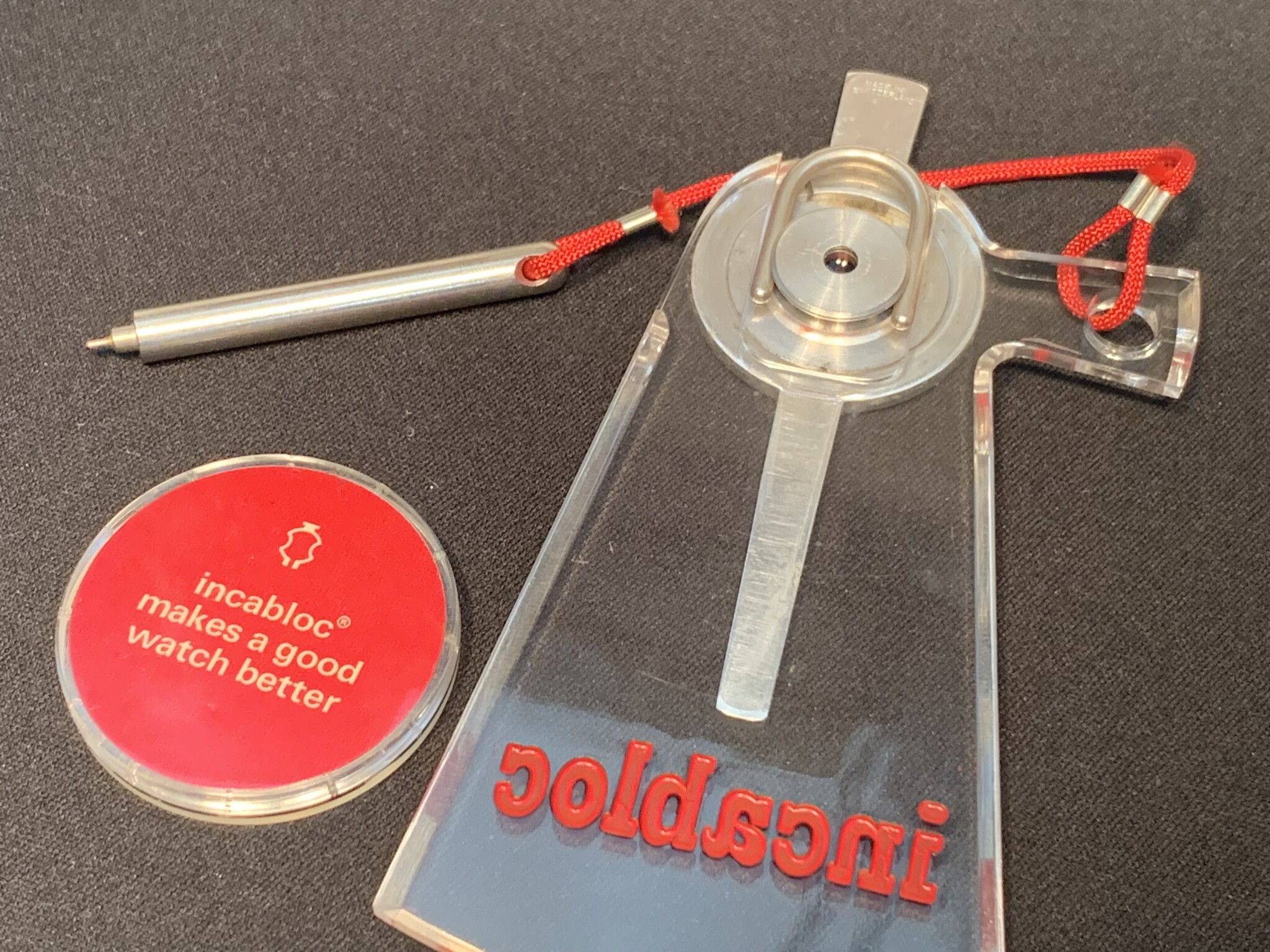 Incabloc and Kif Swiss Made Dealer Display Model - Niels machines