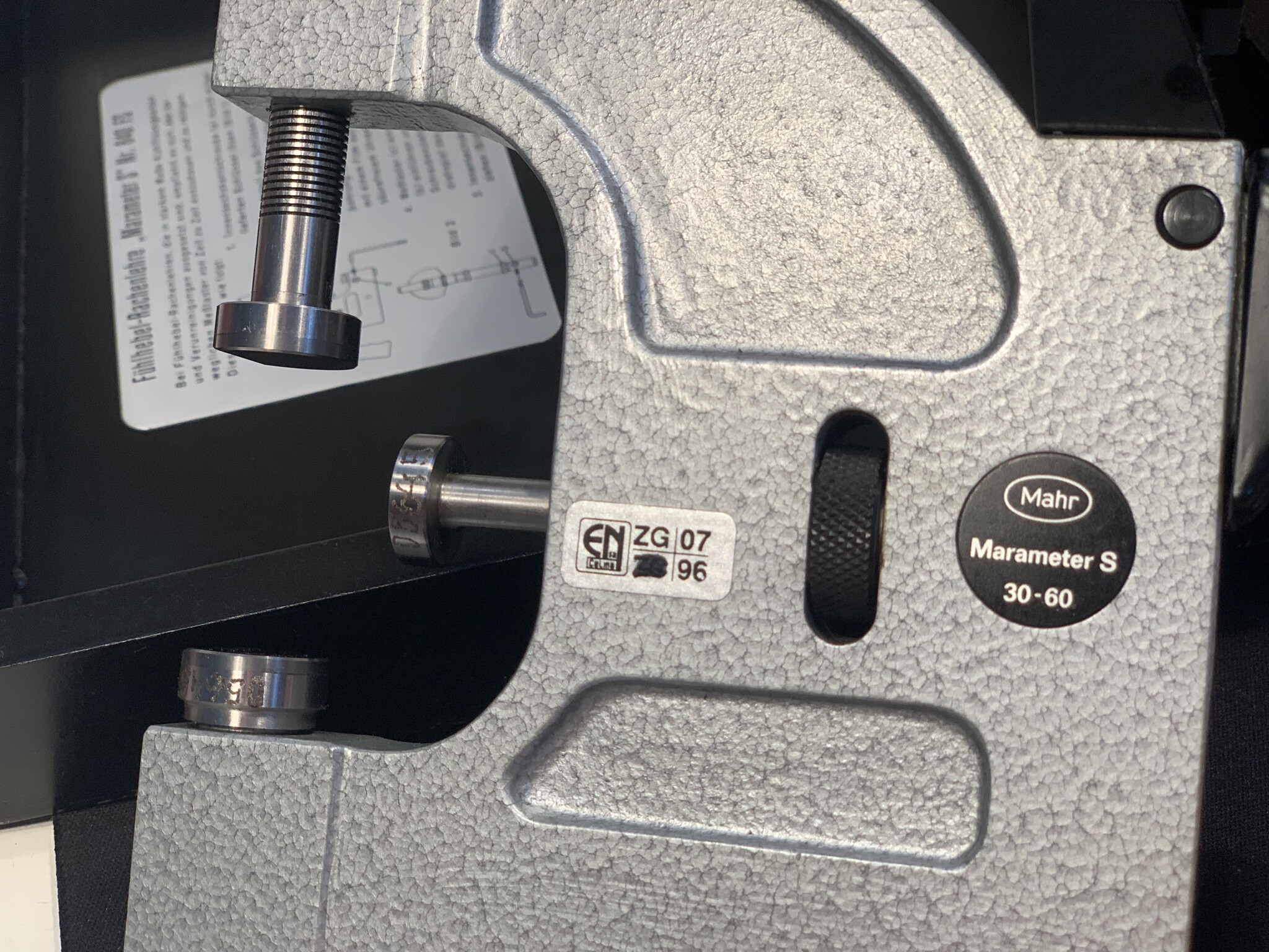 Mahr Marameter Snap Gage S 840 FS 30-60mm - Niels machines