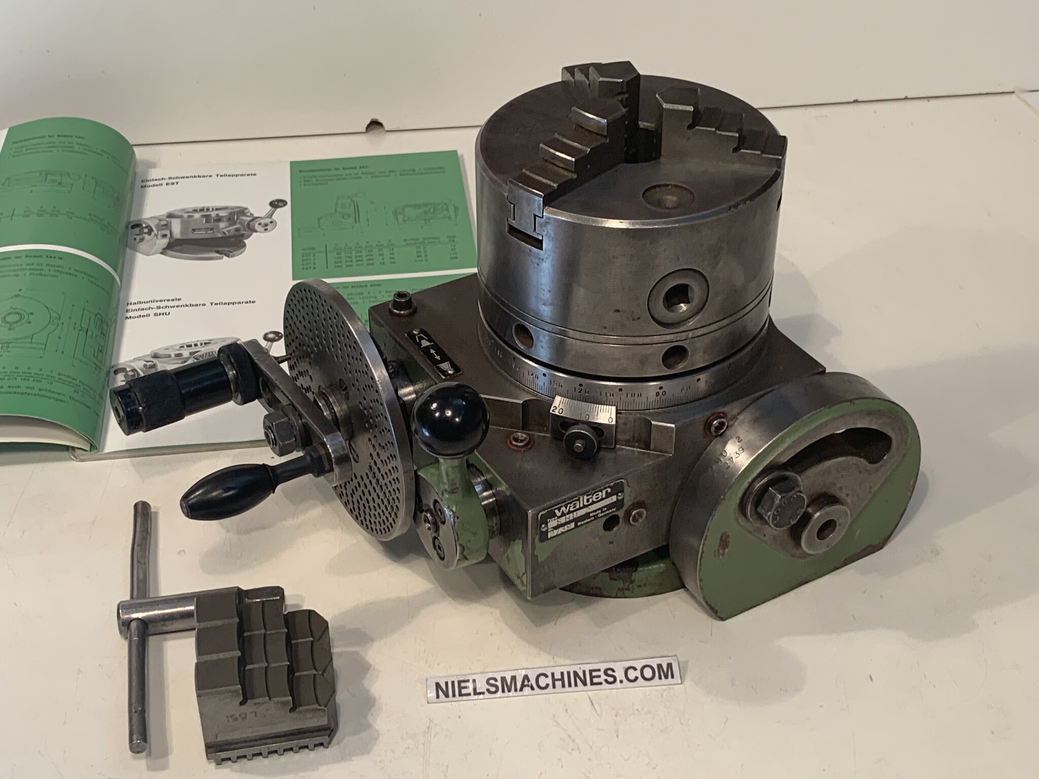 Walter SHU 2 Schwenkbare Teilapparat - Niels machines